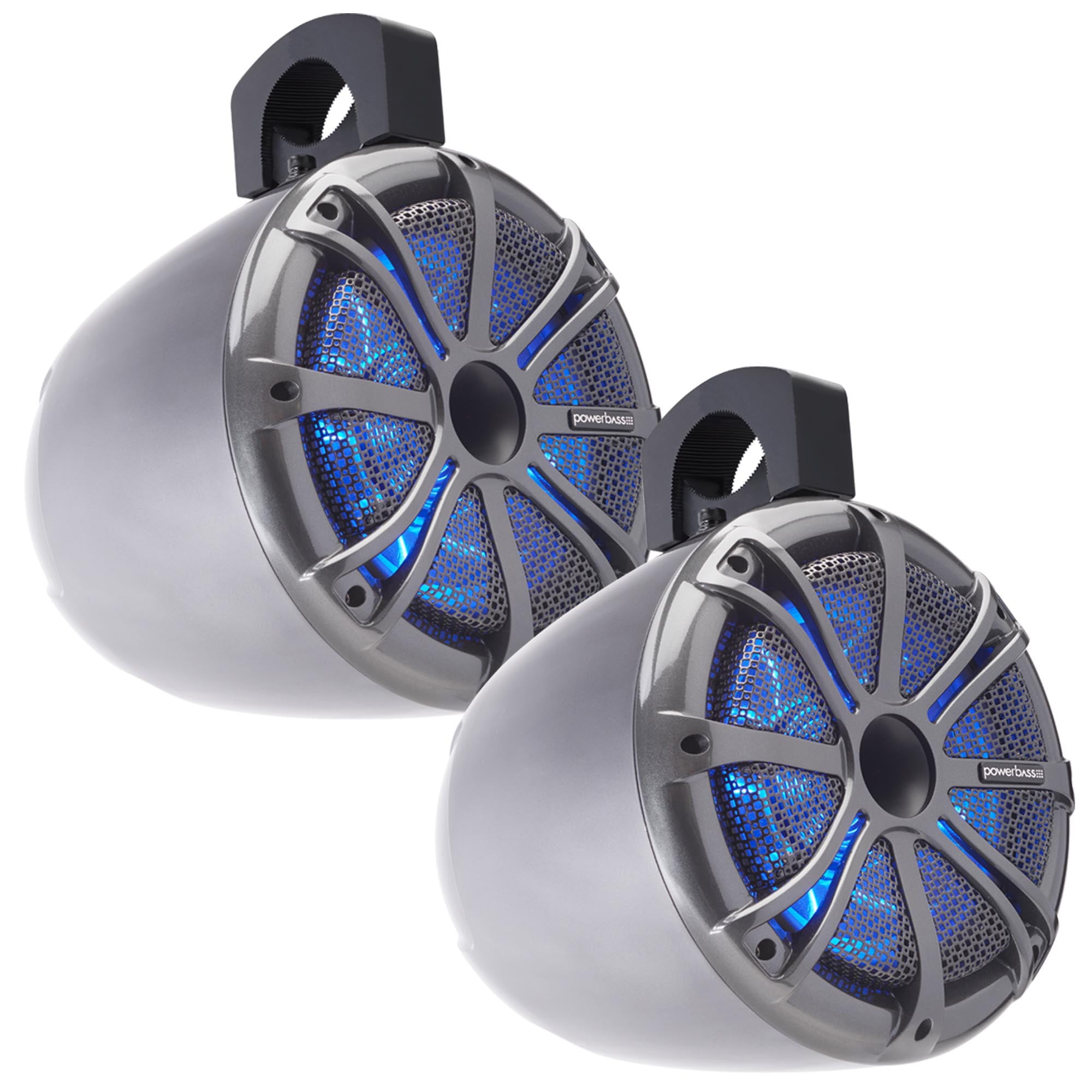 PowerBass PBXS-POD8CLR 8" Long Range Speaker Pod with RGB - Walmart.com
