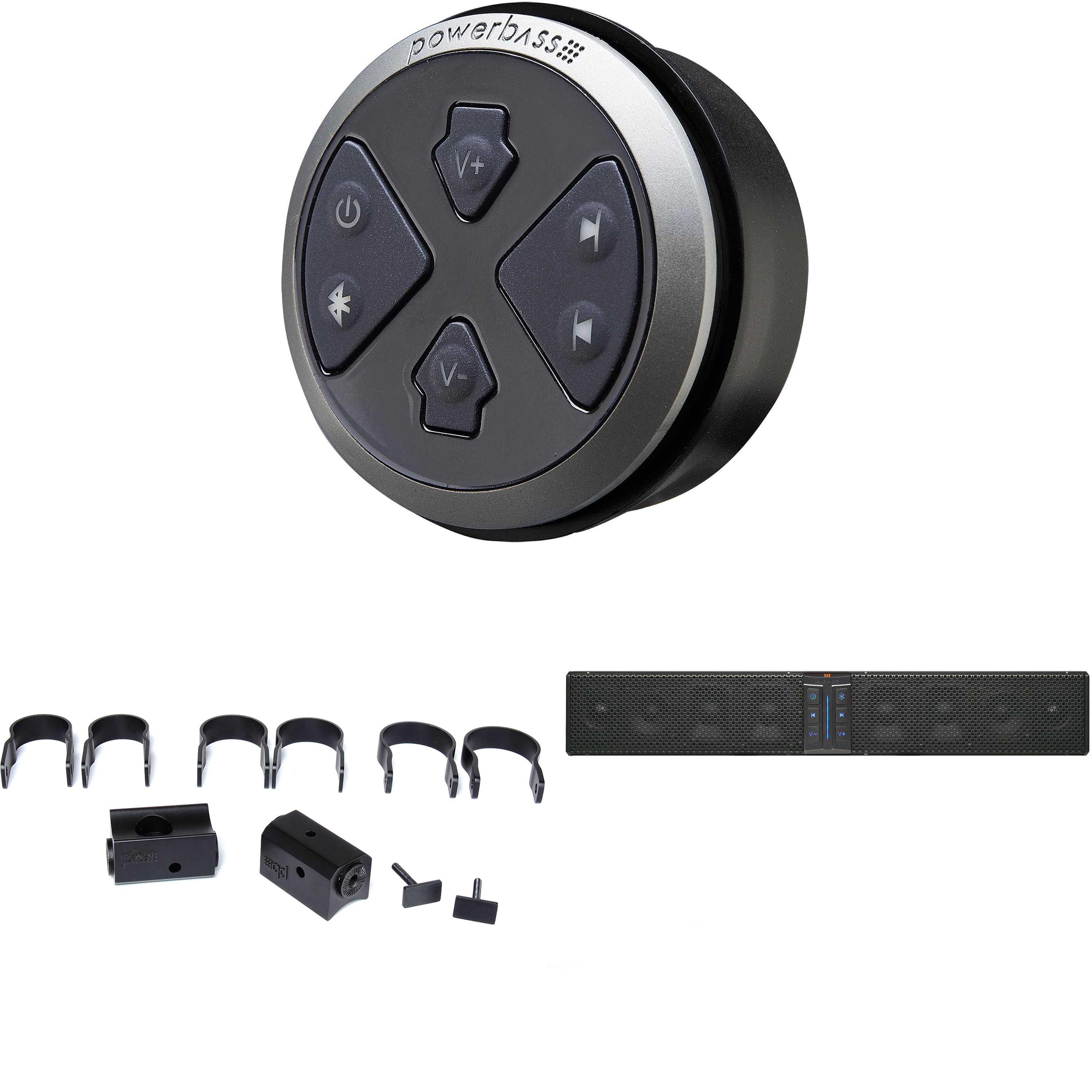 PowerBass XL-850 - 8 Speaker System Bluetooth Powersports Sound Bar ...