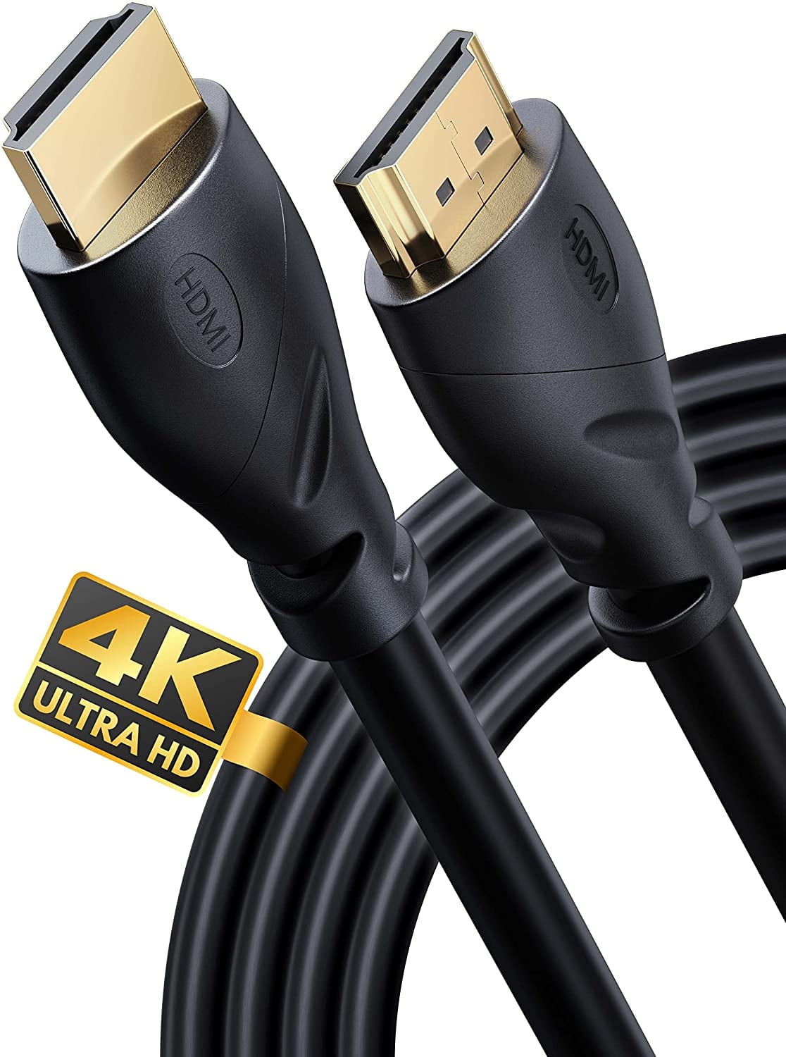 PowerBear 4k HDMI Cable for TV, Braided Nylon and Gold Connectors HDMI ...
