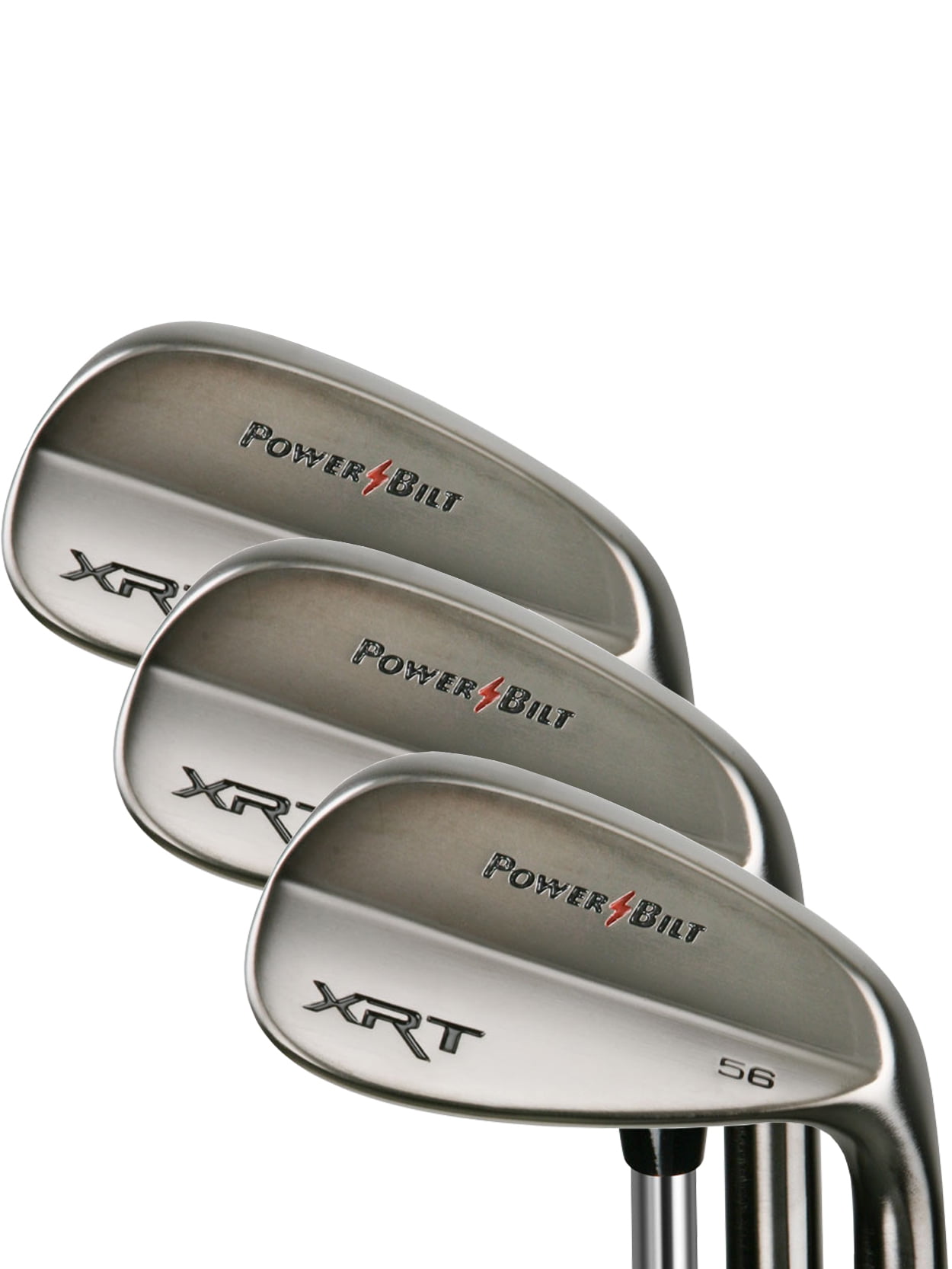PowerBilt Golf Black Nickel XRT 3-Piece Wedge Set, 56*/13*, 60*/9*, 64 ...