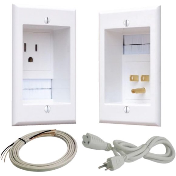 Recessed Outlet Wall Mount Tv