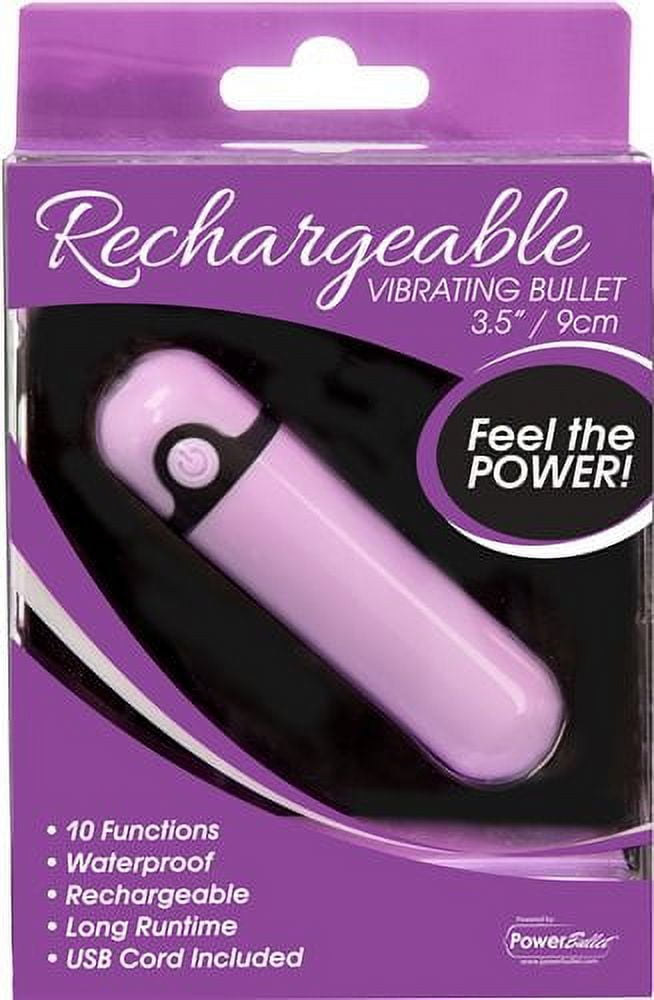 PowerBullet Rechargeable Bullet Vibrator, Purple - Walmart.com
