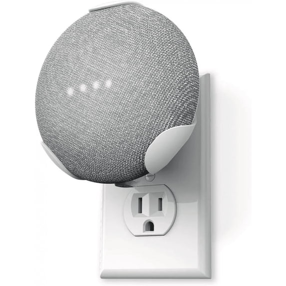 PowerClip Outlet Mount for Google Home Mini 1st GEN (Chalk) 360580 ...