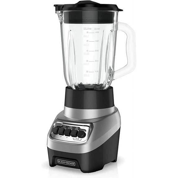 PowerCrush Multi-Function Blender with 6-Cup Glass Jar, 4 Speed ...