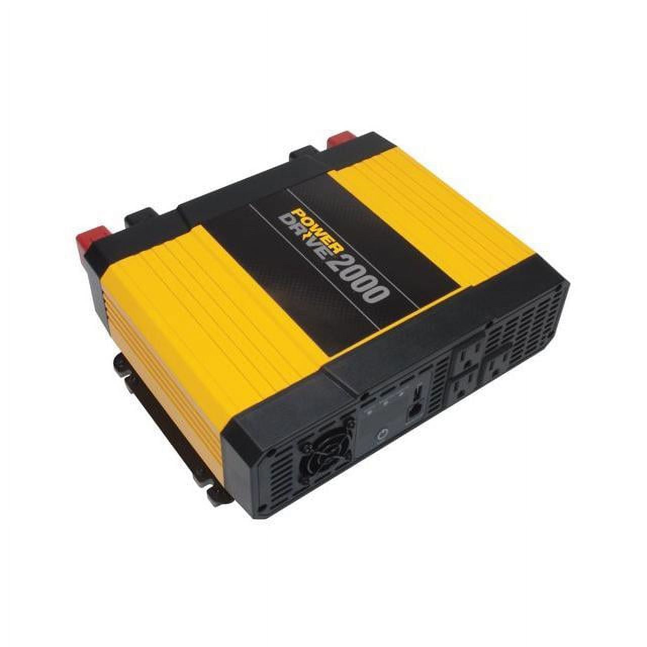 PowerDrive RPPD2000 2000-Watt DC to AC Power Inverter with USB Port and ...