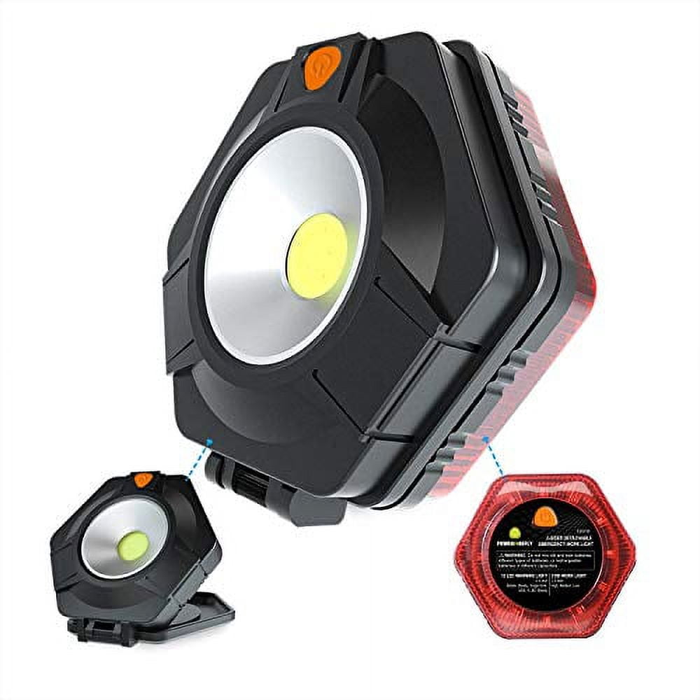 PowerFirefly 2-Sided Detachable Work Light, Emergency Light, Strobe ...