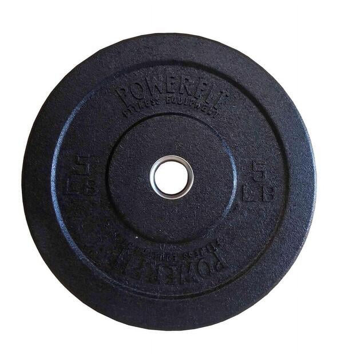 PowerFit High Bounce Bumper Plates 5lb - Walmart.com