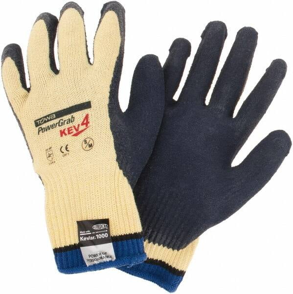 PowerGrab KEV4 09-K1444/M Seamless Knit Kevlar Glove with Latex Coated ...