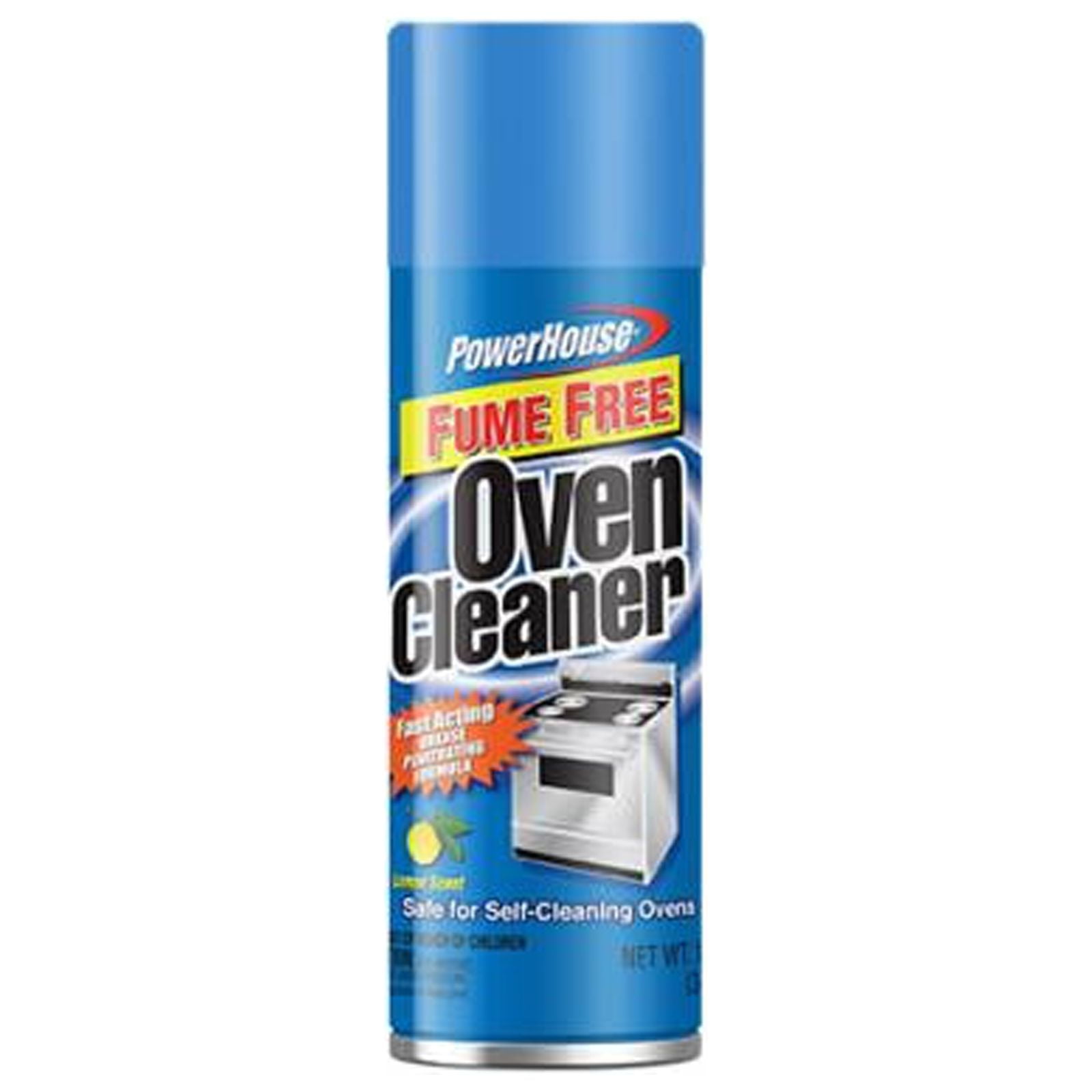 PowerHouse 12082-12 Fume Free Oven Cleaner, Lemon, 10 oz. Aerosol ...