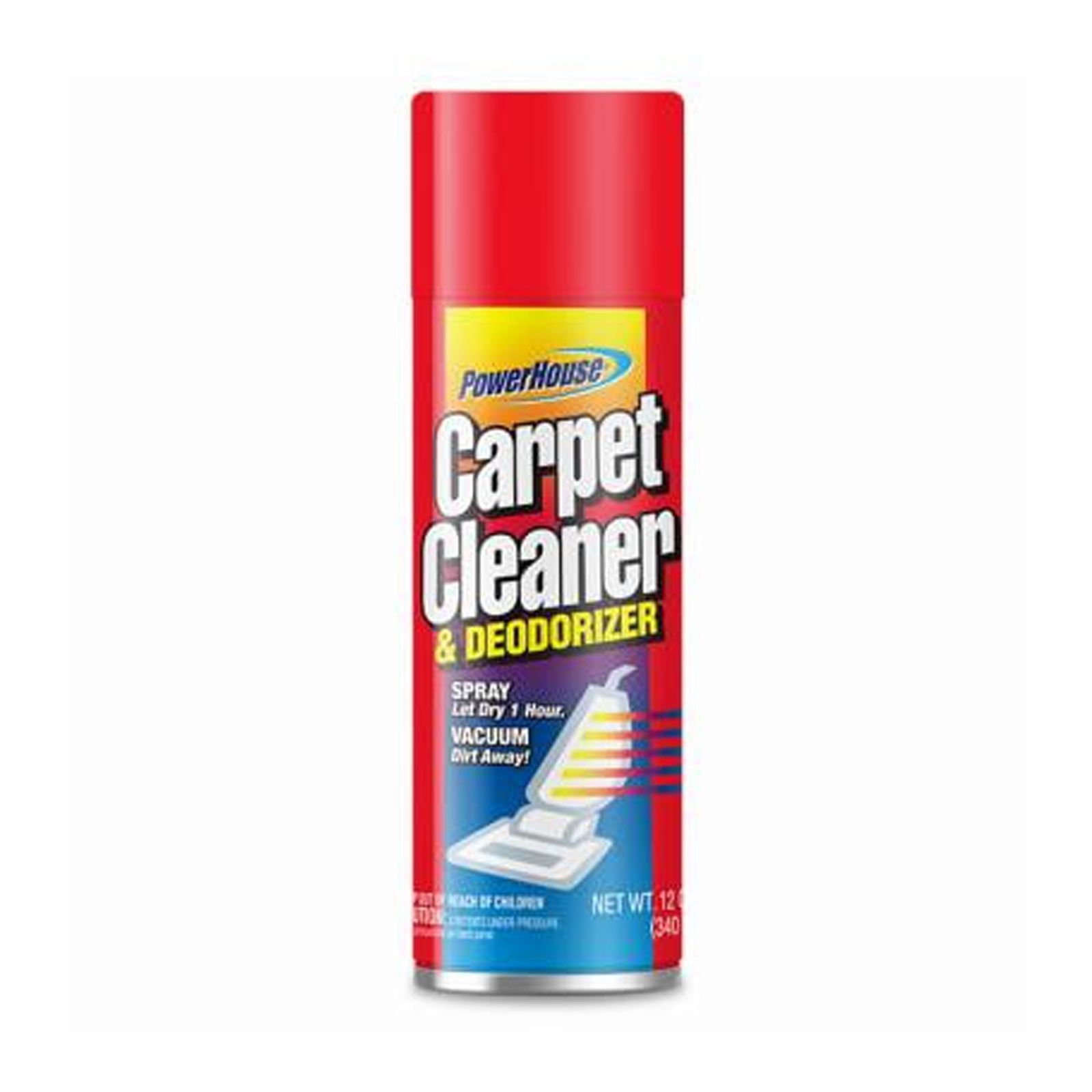 PowerHouse 91094-12 Carpet Cleaner & Deodorizer, 12-oz. Aerosol ...