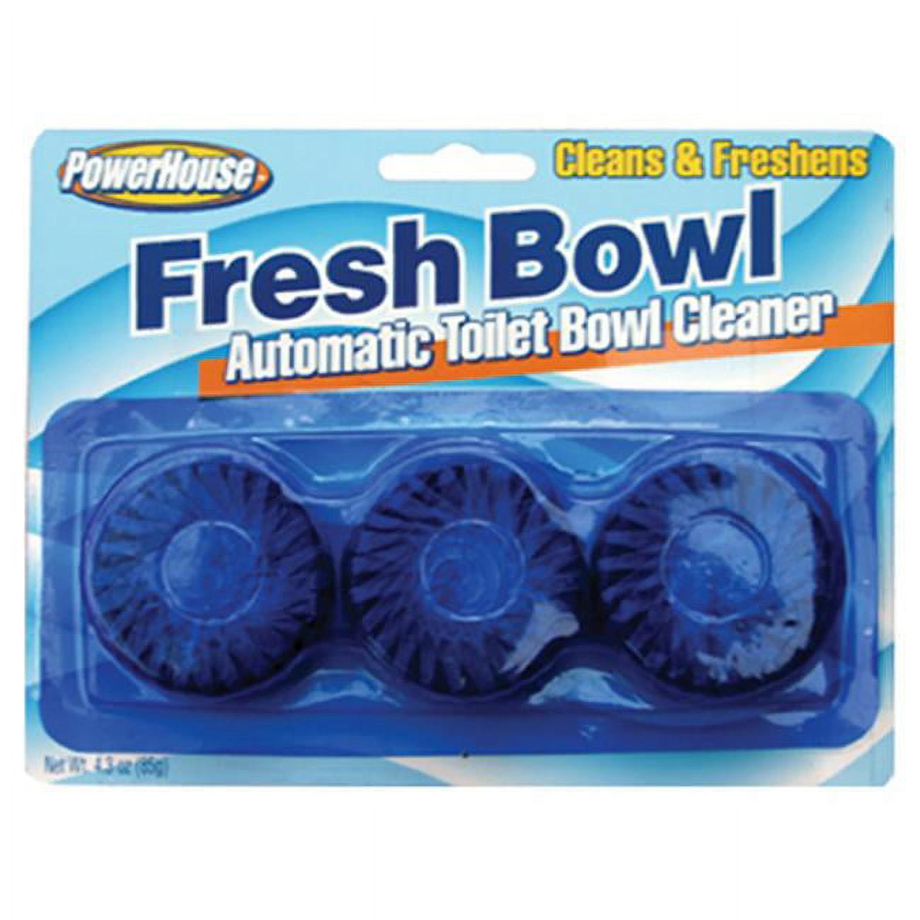 PowerHouse 92544-24 Fresh Bowl Automatic Toilet Bowl Cleaner Tablets, 3 ...