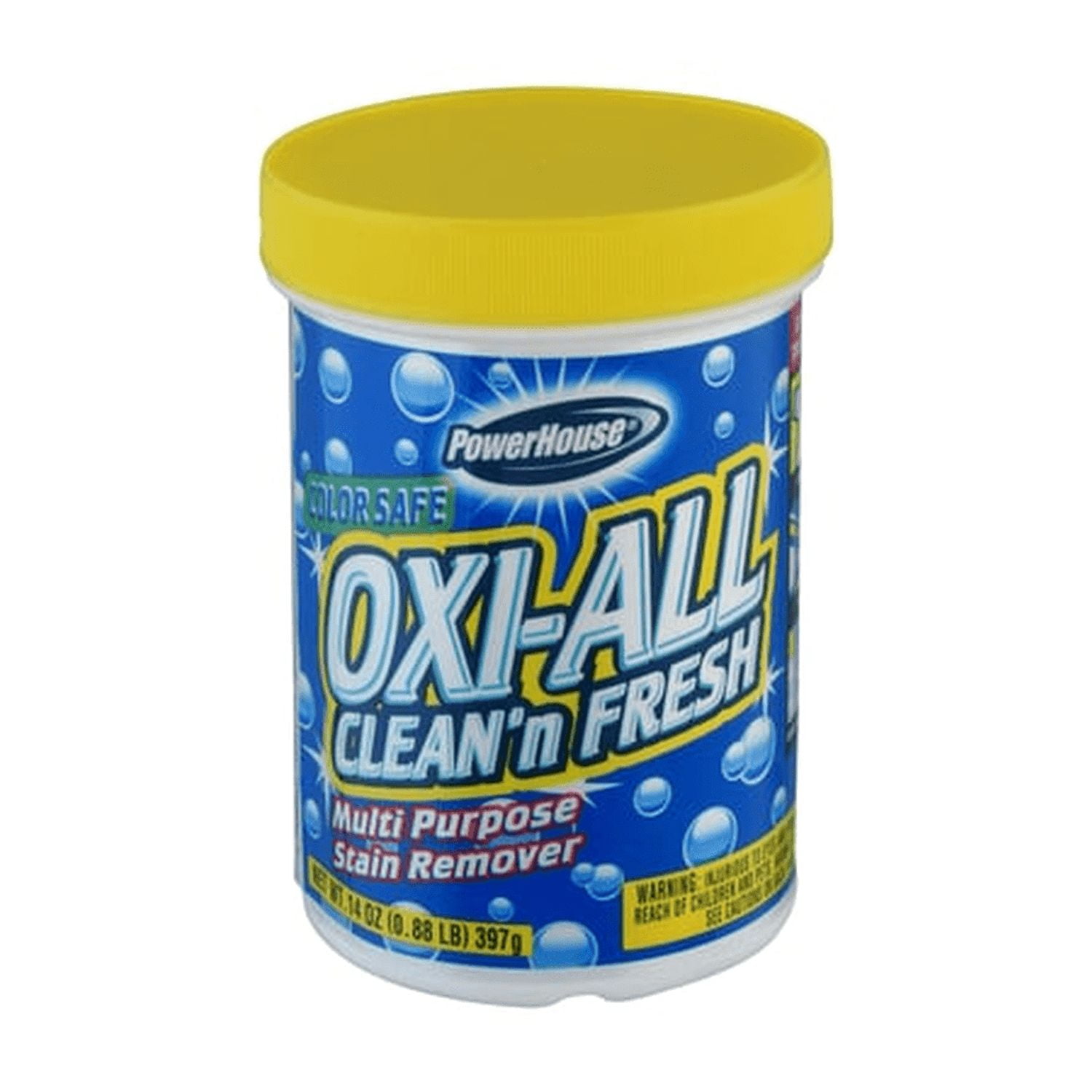 PowerHouse Oxi-All Clean’n Fresh Powder Stain Remover, 0.88 lb, Color ...
