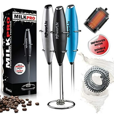 Mainstays Milk Frother, Battery-Powered Handheld Milk Frother Wand ...