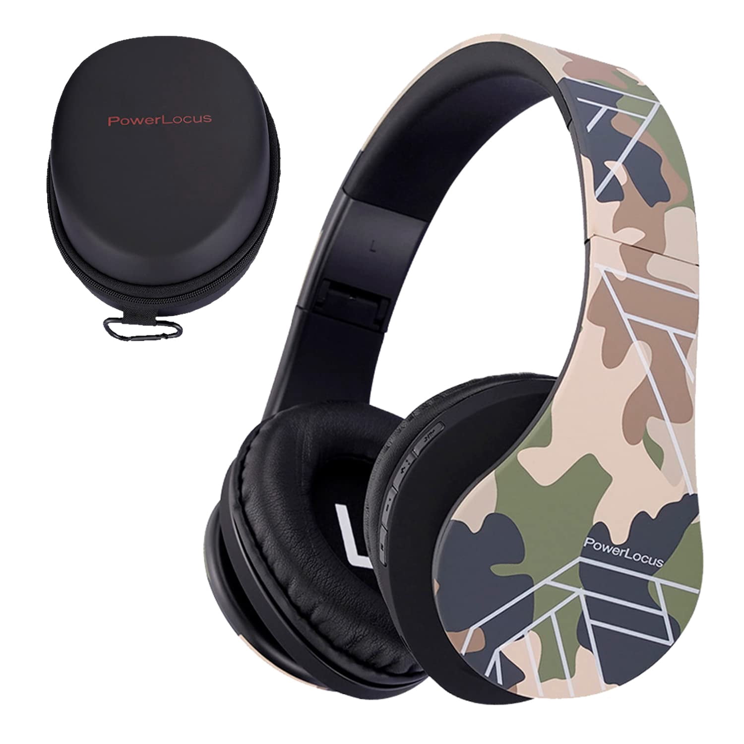 PowerLocus Kids Headphones Over-Ear, Bluetooth Wireless Headphones for ...