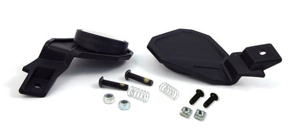 PowerMadd 34289 Fixed/Folding Mirror Kit, 360° Rotation Side View ...