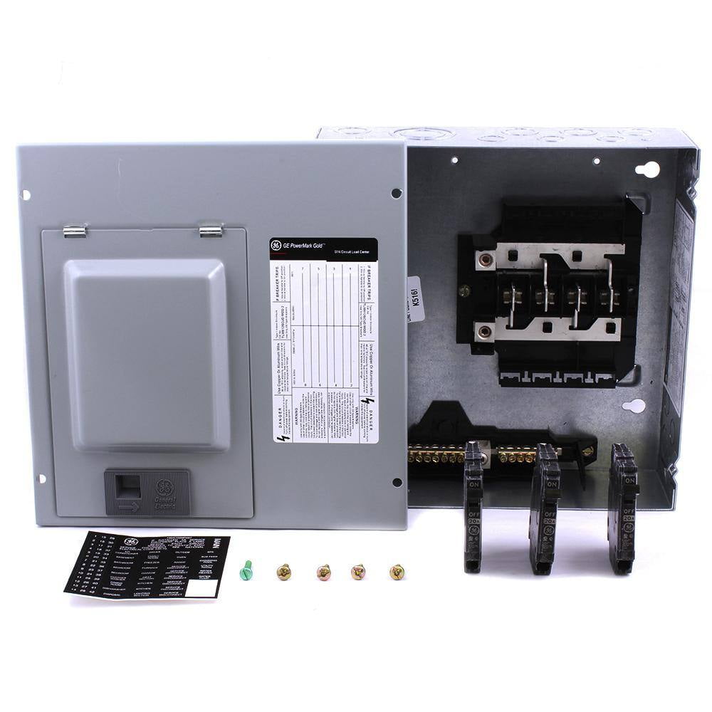 PowerMark Plus 125 Amp 8-Space 16-Circuit Indoor Main Lug Breaker Value Kit - Walmart.com