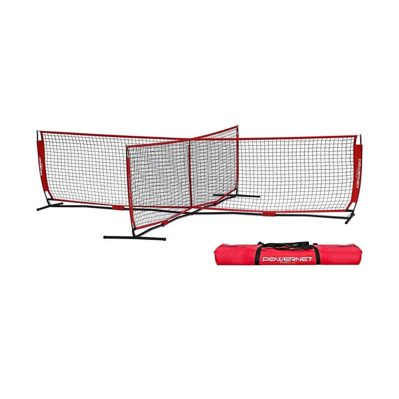PowerNet 4 Way Soccer Net, Portable Indoor & Outdoor Soccer Trainer ...
