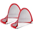 Powernet Portable Soccer Goal, Set of 2 Pop Up Soccer Goals for ...