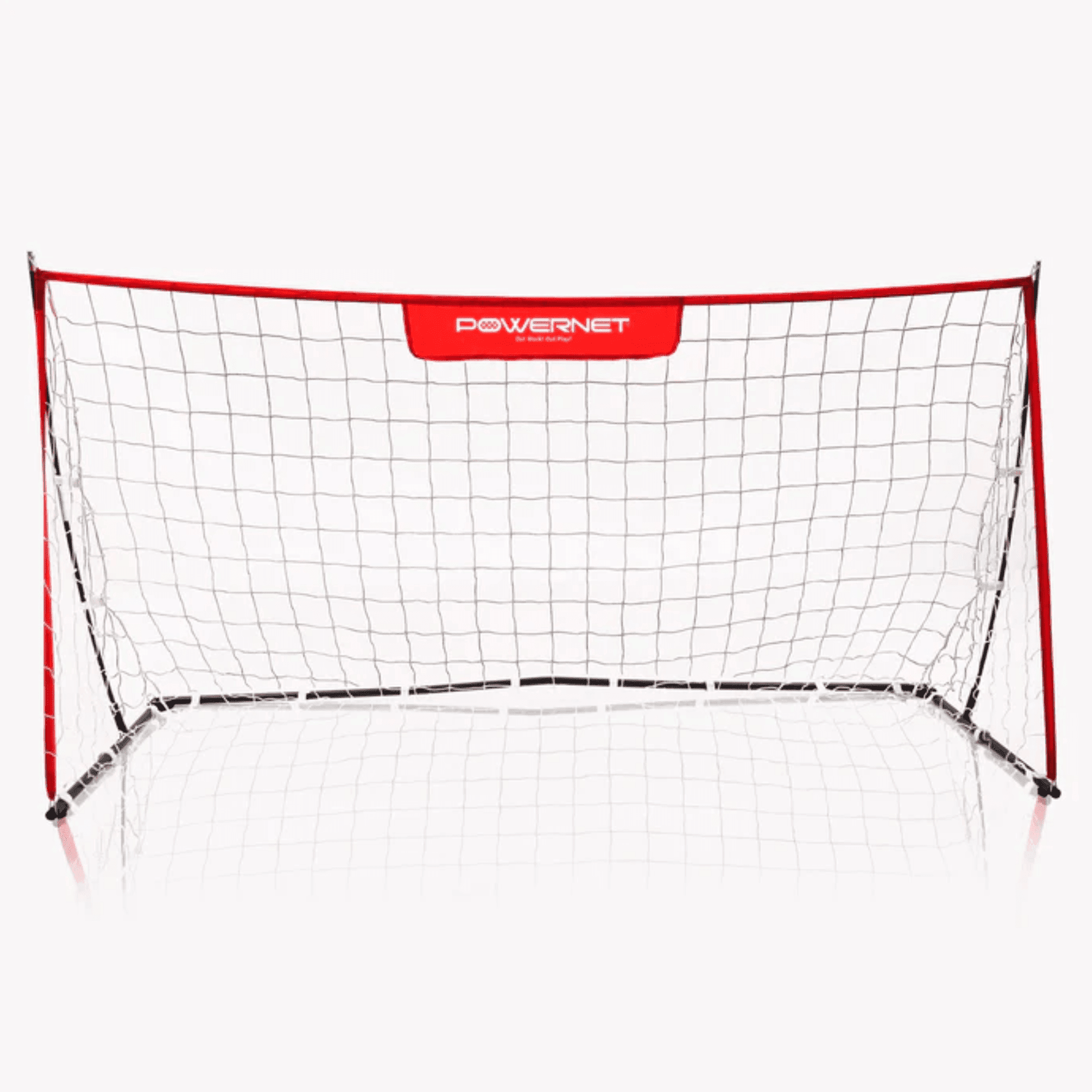 PowerNet Portable Soccer Goal, Collapsible Soccer Net with Fiberglass ...