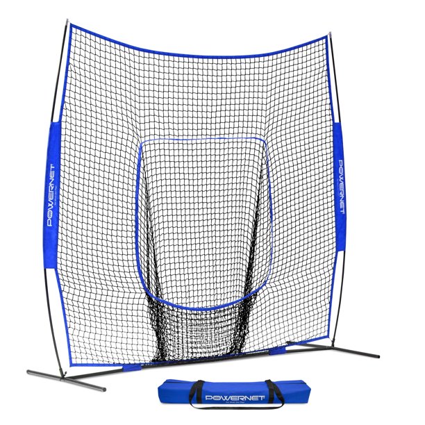 PowerNet 8x8 Huge Baseball Softball Hitting Pitching Practice Net ...