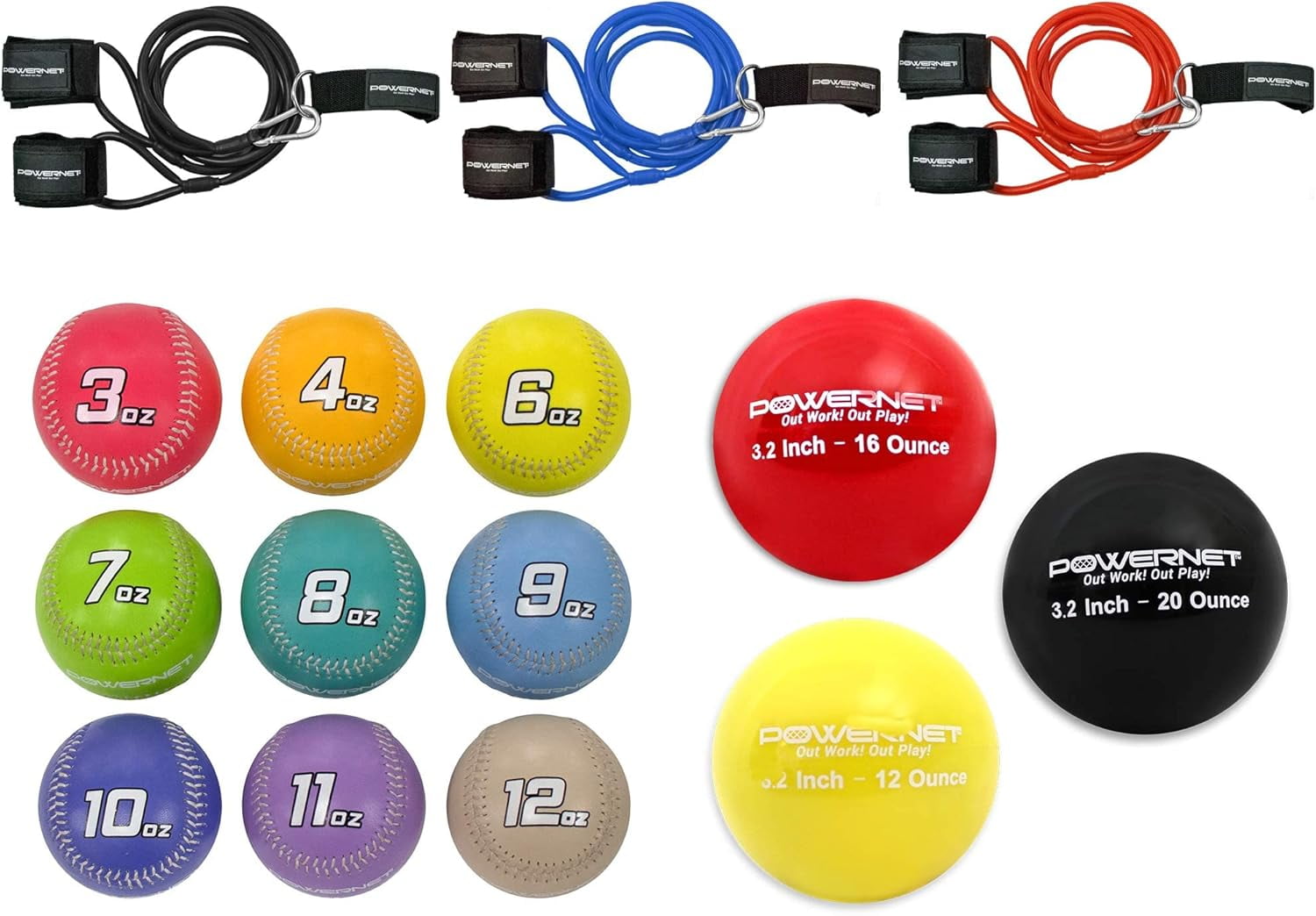 PowerNet Arm Care Bundle, Baseball Softball Strength & Conditioning ...