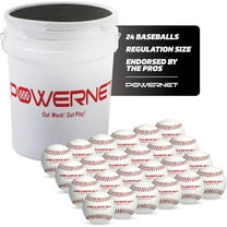 Diamond 6-Gallon Ball Bucket with 30 USSSA DOL-1 Baseballs - Walmart.com