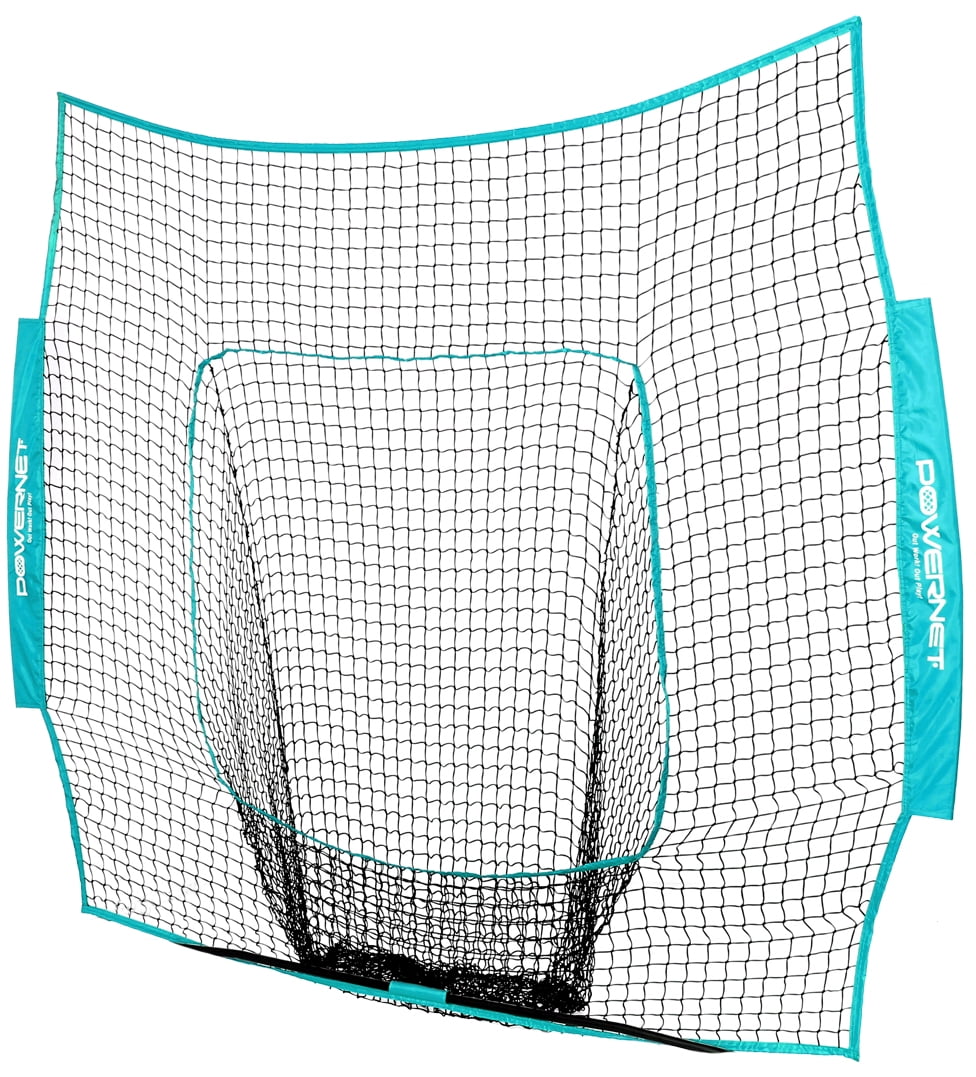 PowerNet Baseball Softball Net Replacement, 7x7 Portable Training Net ...