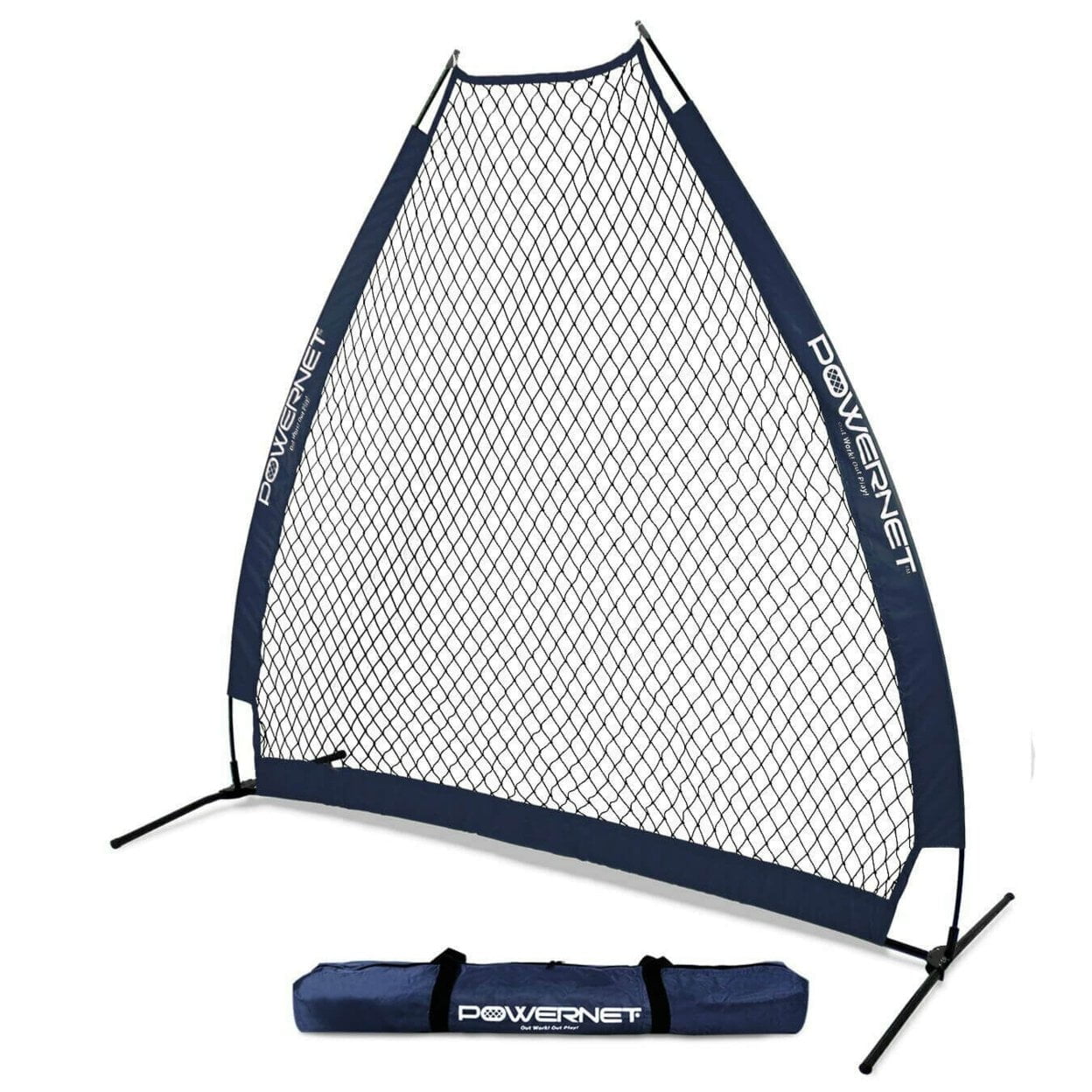 Powernet Portable Baseball Practice Net for Pitching and Hitting ...