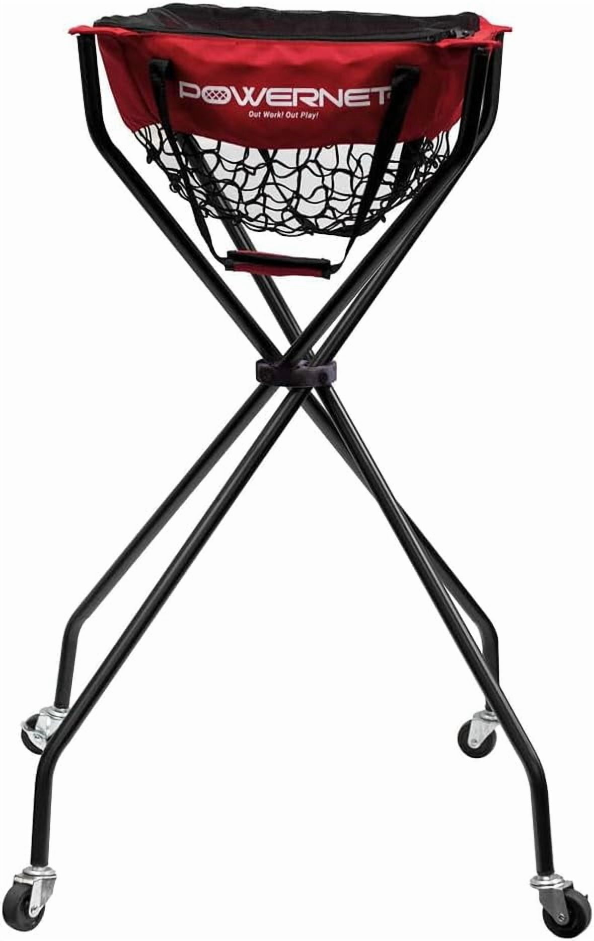 PowerNet Baseball Softball Portable Ball Caddy, Holds Bucket of ...