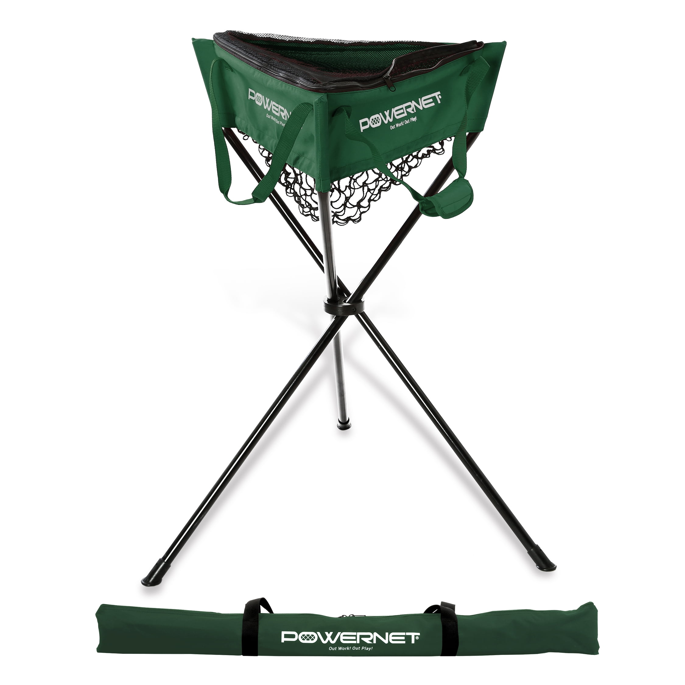 PowerNet Baseball Softball Zippered Removable Ball Caddy - Walmart.com