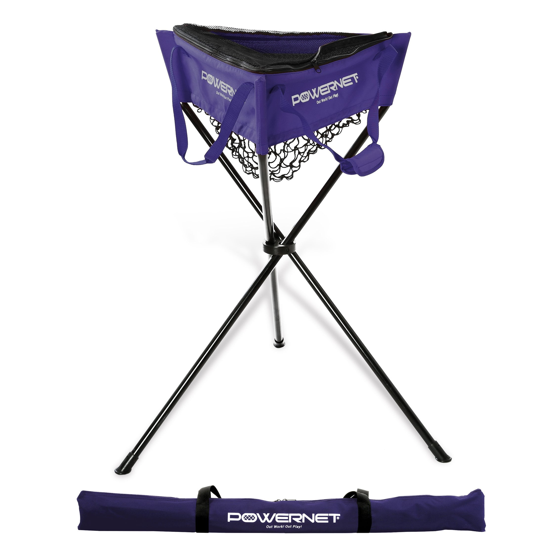 PowerNet Baseball Softball Zippered Removable Ball Caddy - Walmart.com