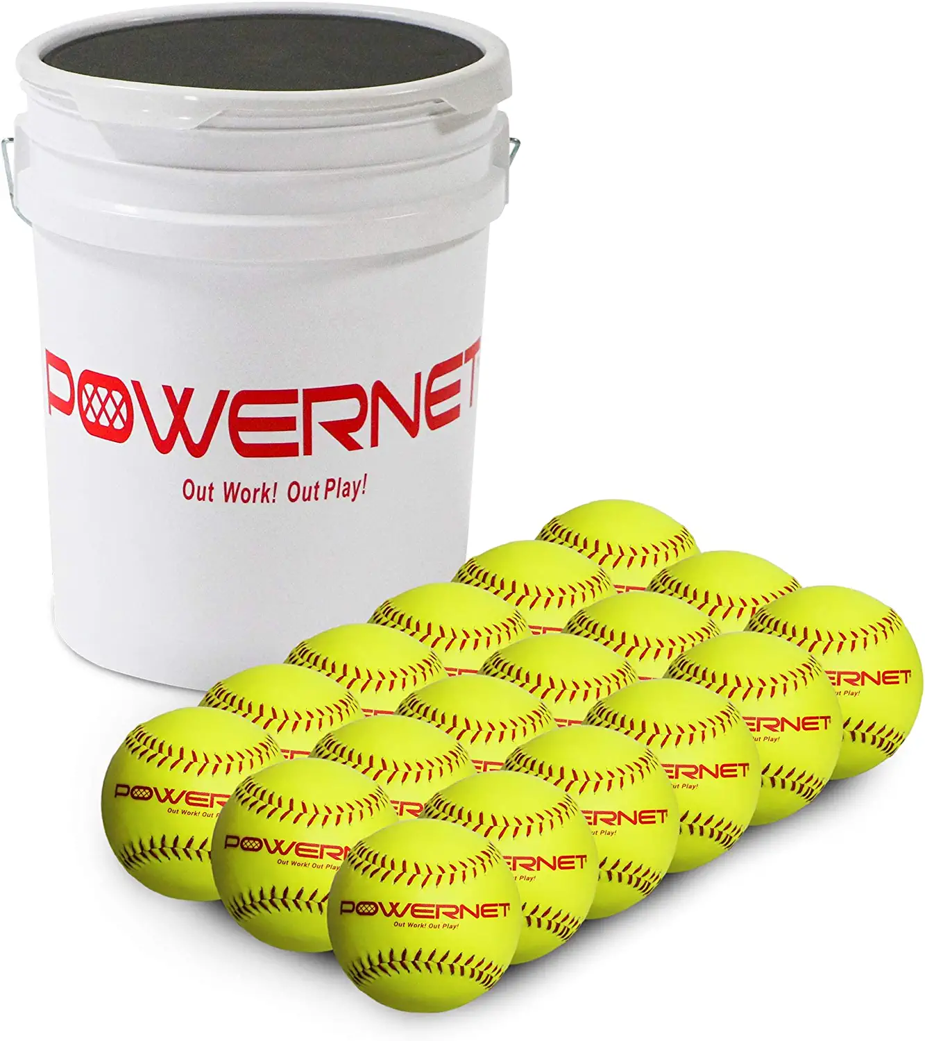 PowerNet Softball Batting Practice Equipment, Softball Training ...