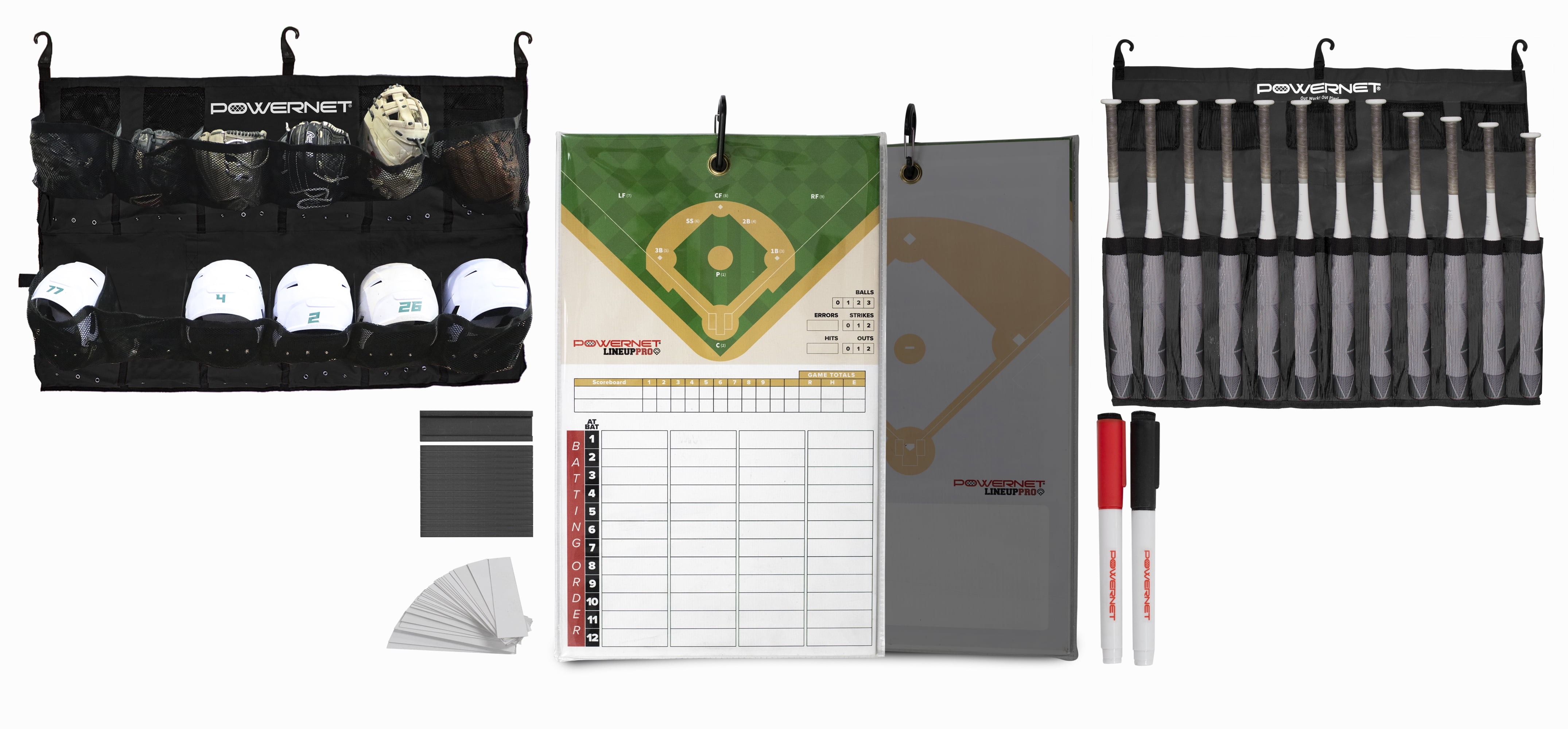 PowerNet Hanging Bat Caddy Ultimate Coaching Team Bundle - Walmart.com