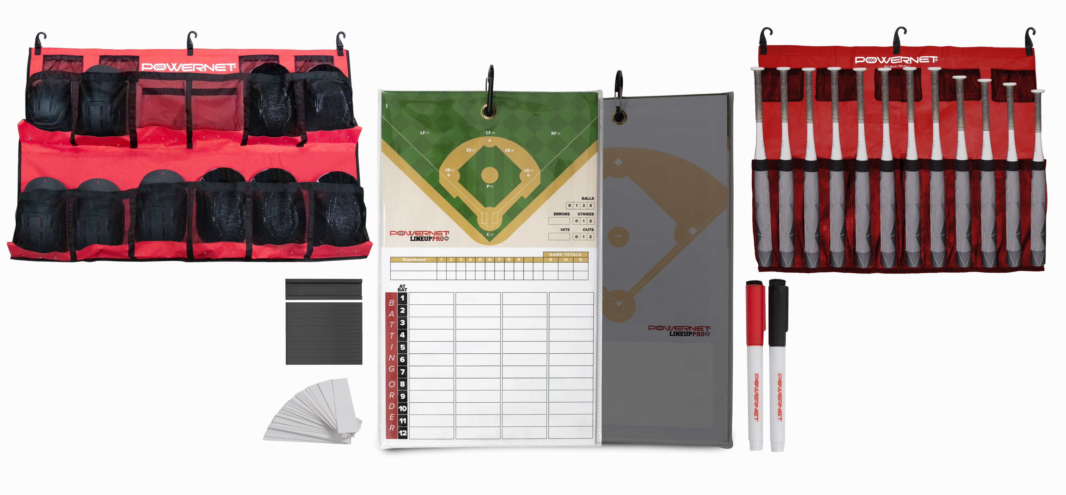 PowerNet Hanging Bat Caddy Ultimate Coaching Team Bundle - Walmart.com