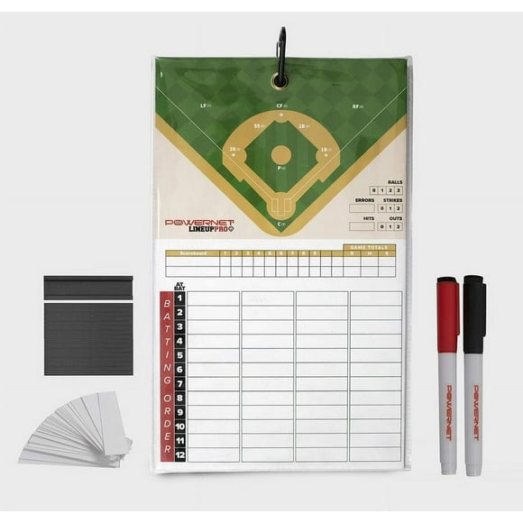 Magnetic Baseball Lineup Board