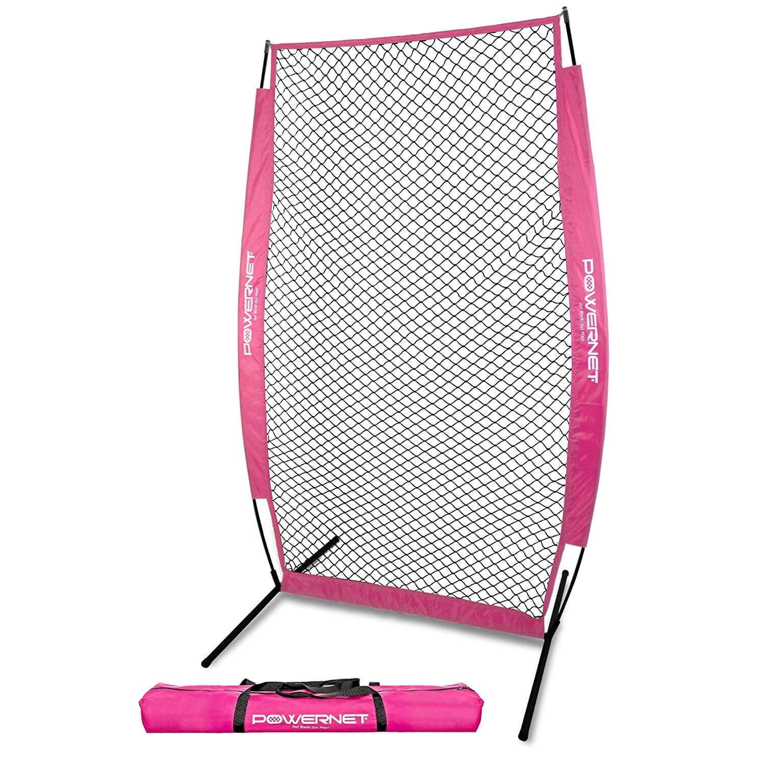 PowerNet Pitching Screen with Frame and Carry Bag - Walmart.com