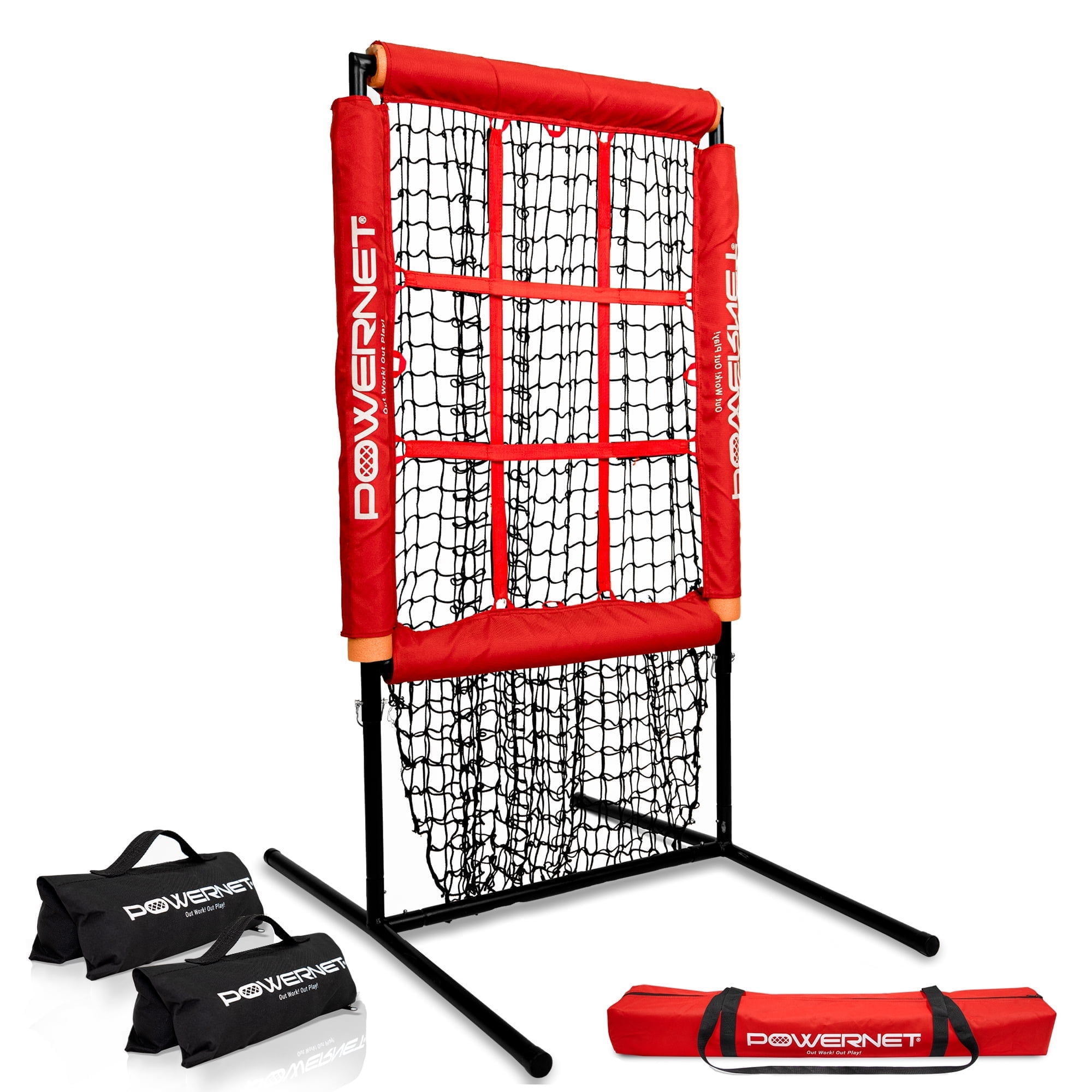 PowerNet Pitching Zone Pro Custom Strike Zone Softball Baseball Net ...