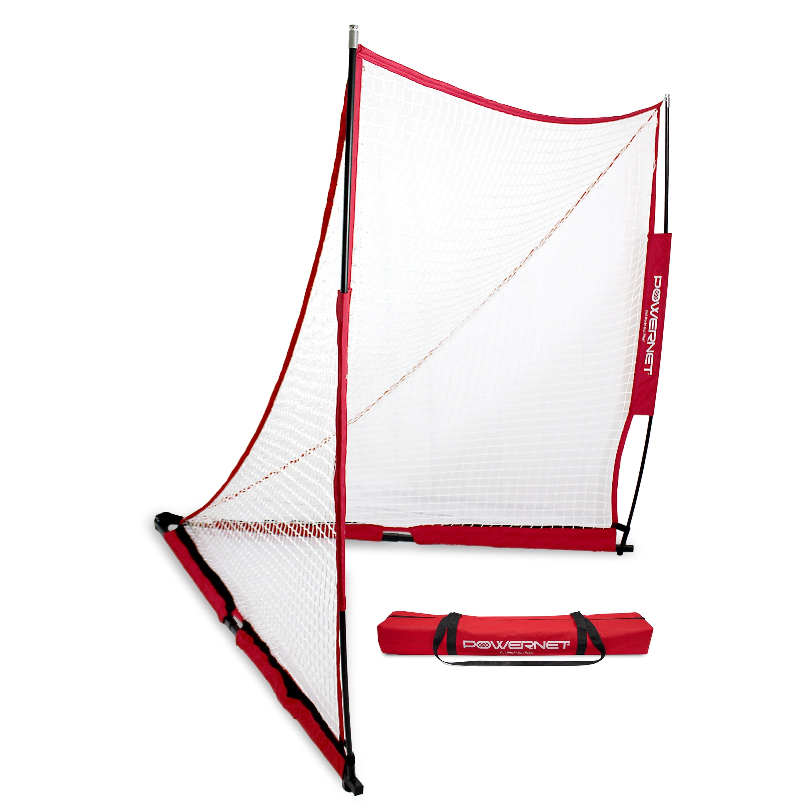 PowerNet Portable Lacrosse Goal, Pop Up 4x4 FT Lacrosse Net, Training ...