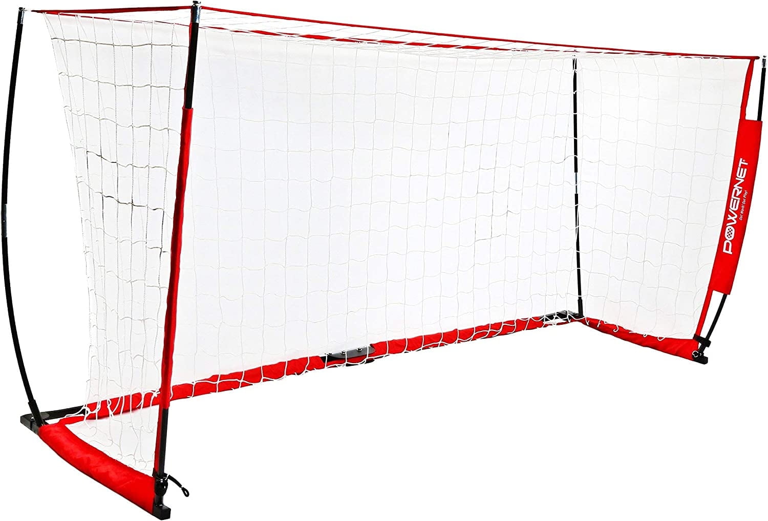 PowerNet Adult Full Size Practice Folding Backyard Soccer Goal 14x7 ft ...
