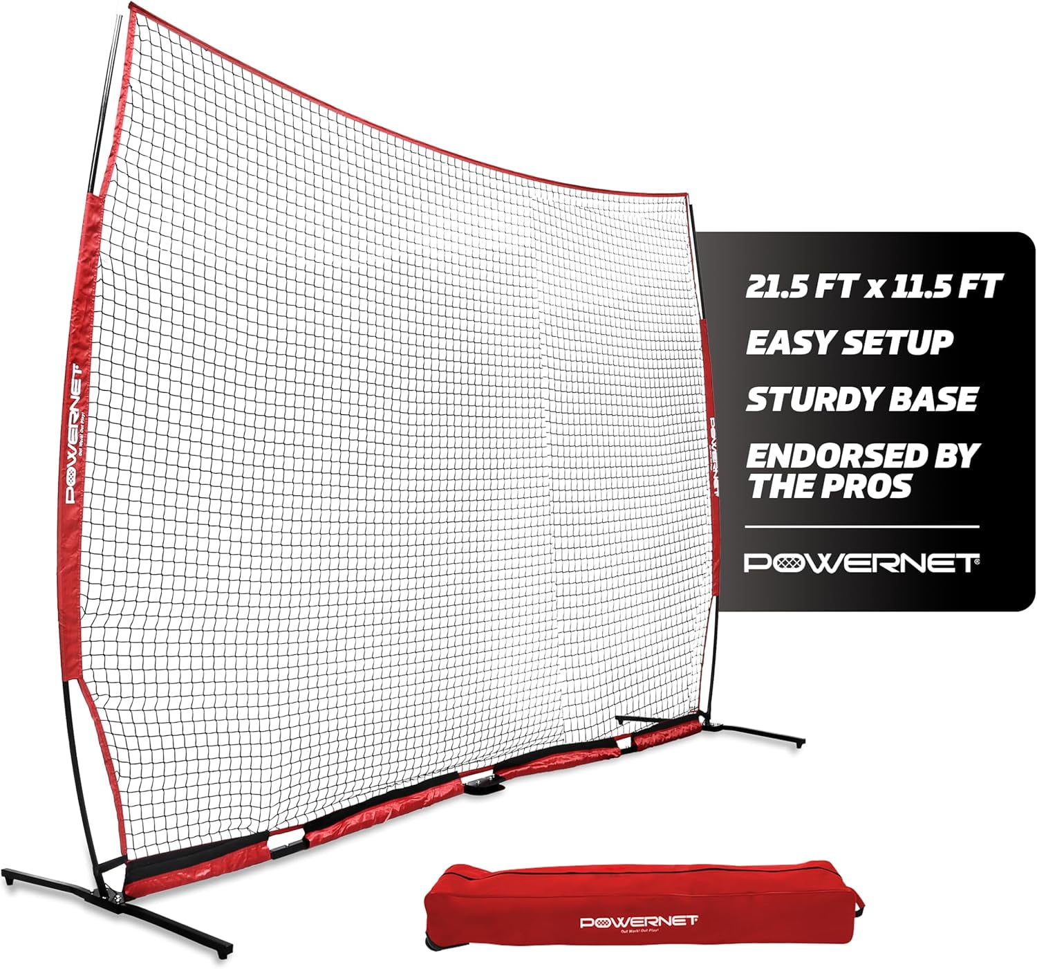 PowerNet Portable Sports Rebounder -Basketball, Volleyball, Soccer ...