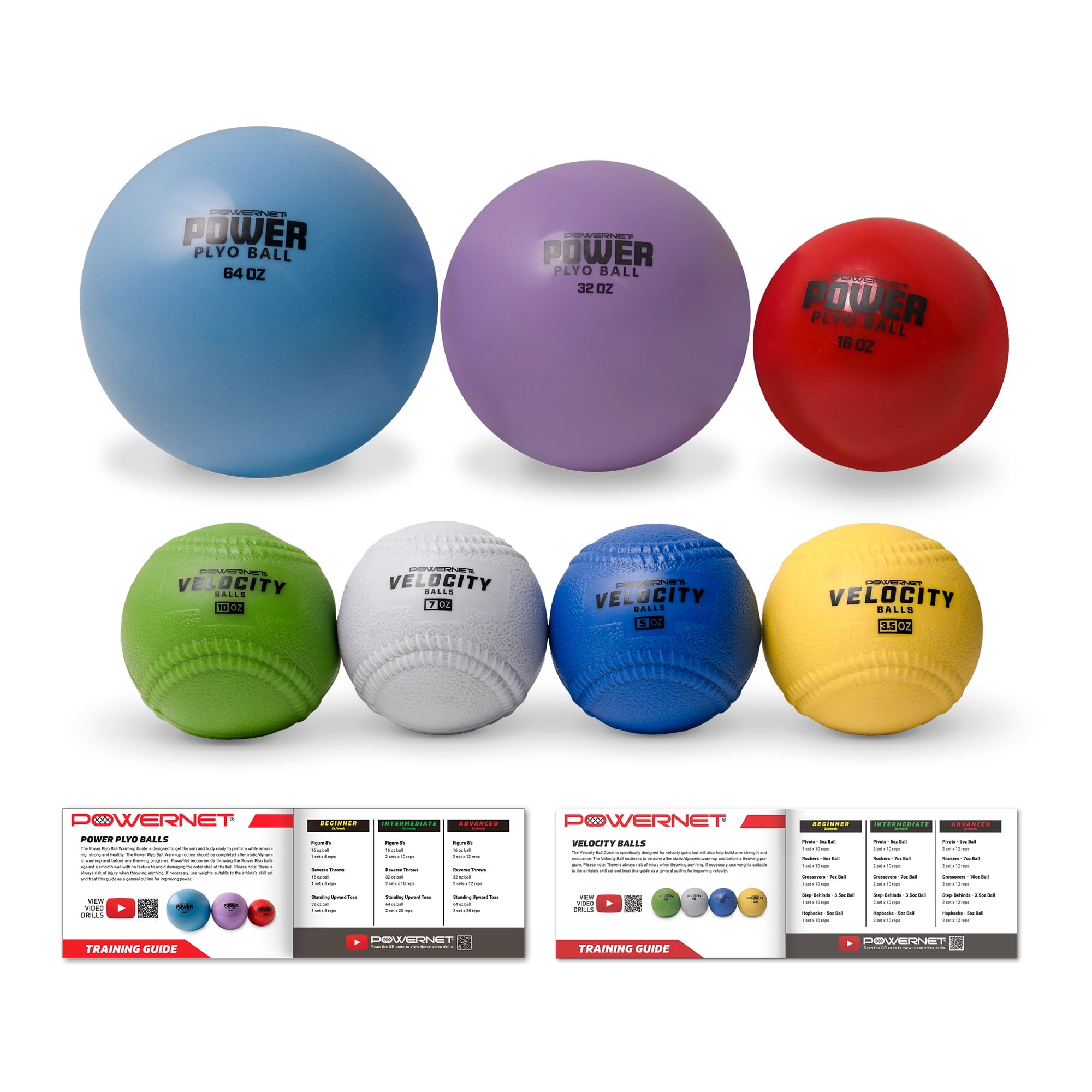 PowerNet Power Plyometric Training and Velocity Weighted Ball Bundle ...