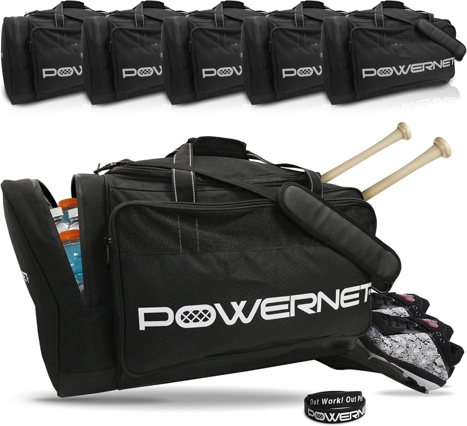 PowerNet Pro Duffle Bag, Softball Baseball Bag, Baseball Gear Bag ...