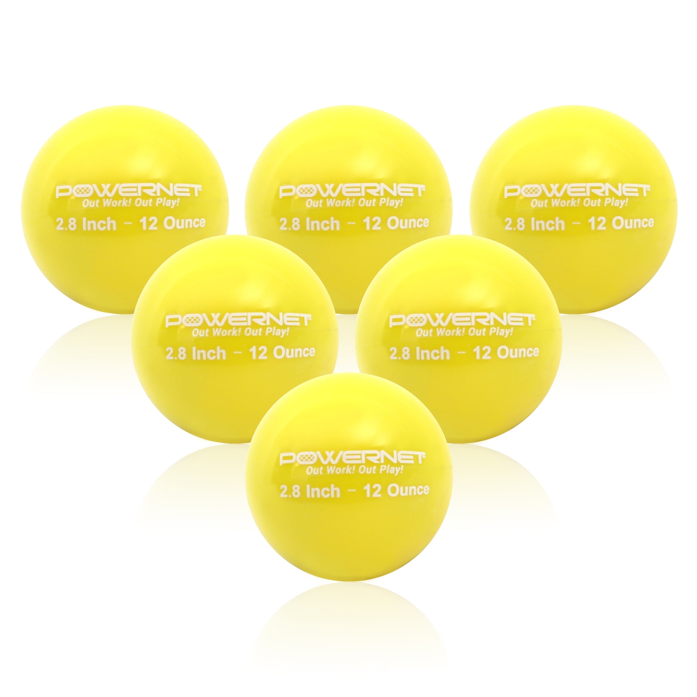PowerNet Weighted Baseballs for Hitting Training, Baseball Training ...