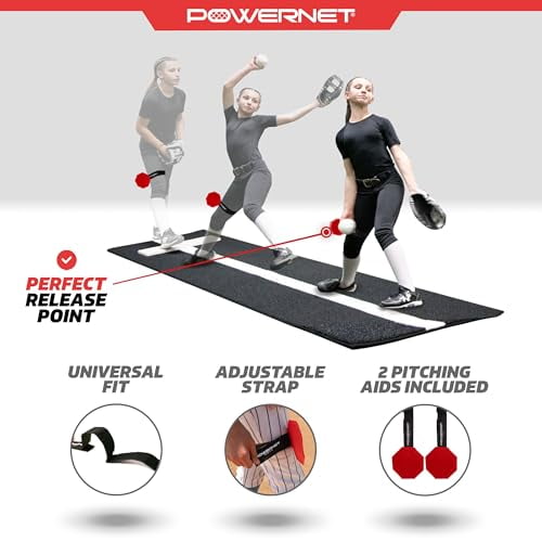 PowerNet Windmill Trainer Softball Pitching Aid, Improves Release Point ...