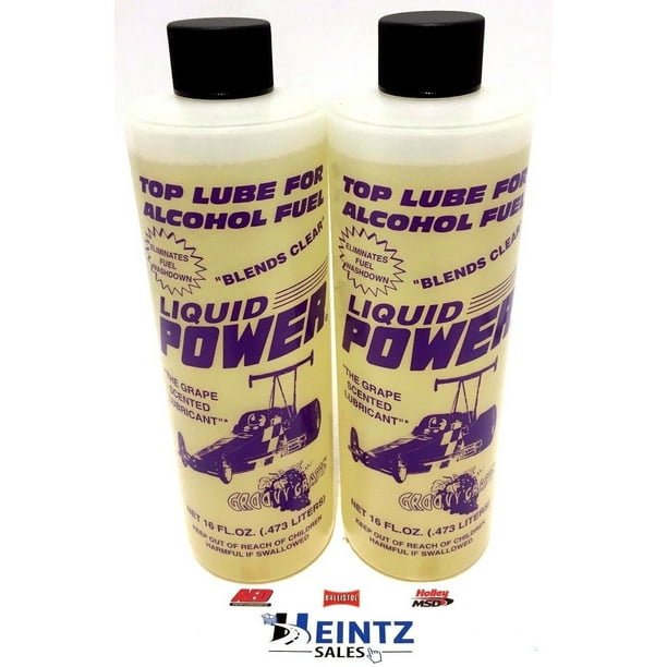 PowerPlus GRAPE Scented Lubricants Alcohol Top Lube 16oz-Liquid Power ...