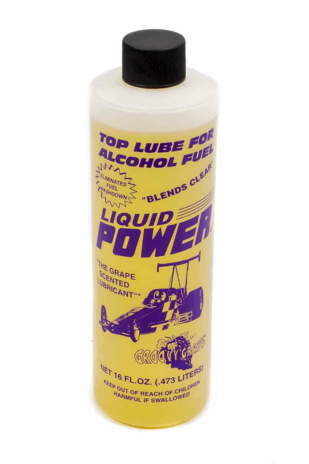 PowerPlus Lubricants Alcohol Top Lube Grape Scented 16oz-Liquid Power ...