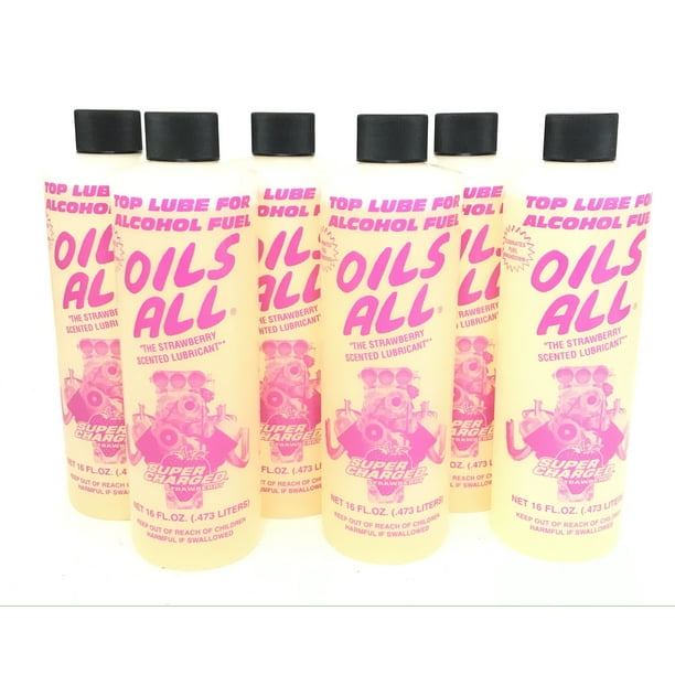 PowerPlus Lubricants Alcohol Top Lube Strawberry Scented 16oz-Liquid ...