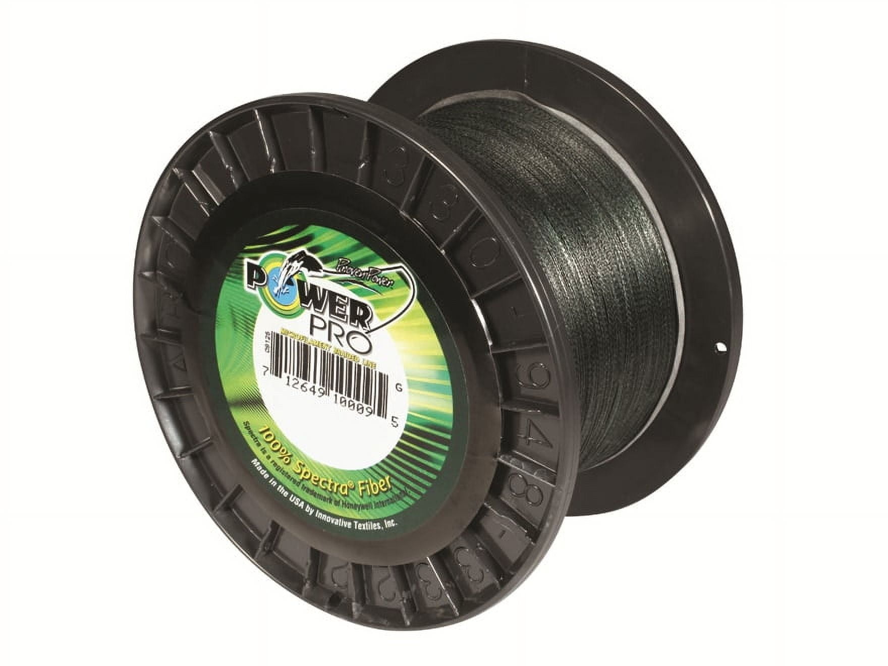 PowerPro Braided Fishing Line, 15Lb X 300Yd, Moss Green, Enhanced Tech ...