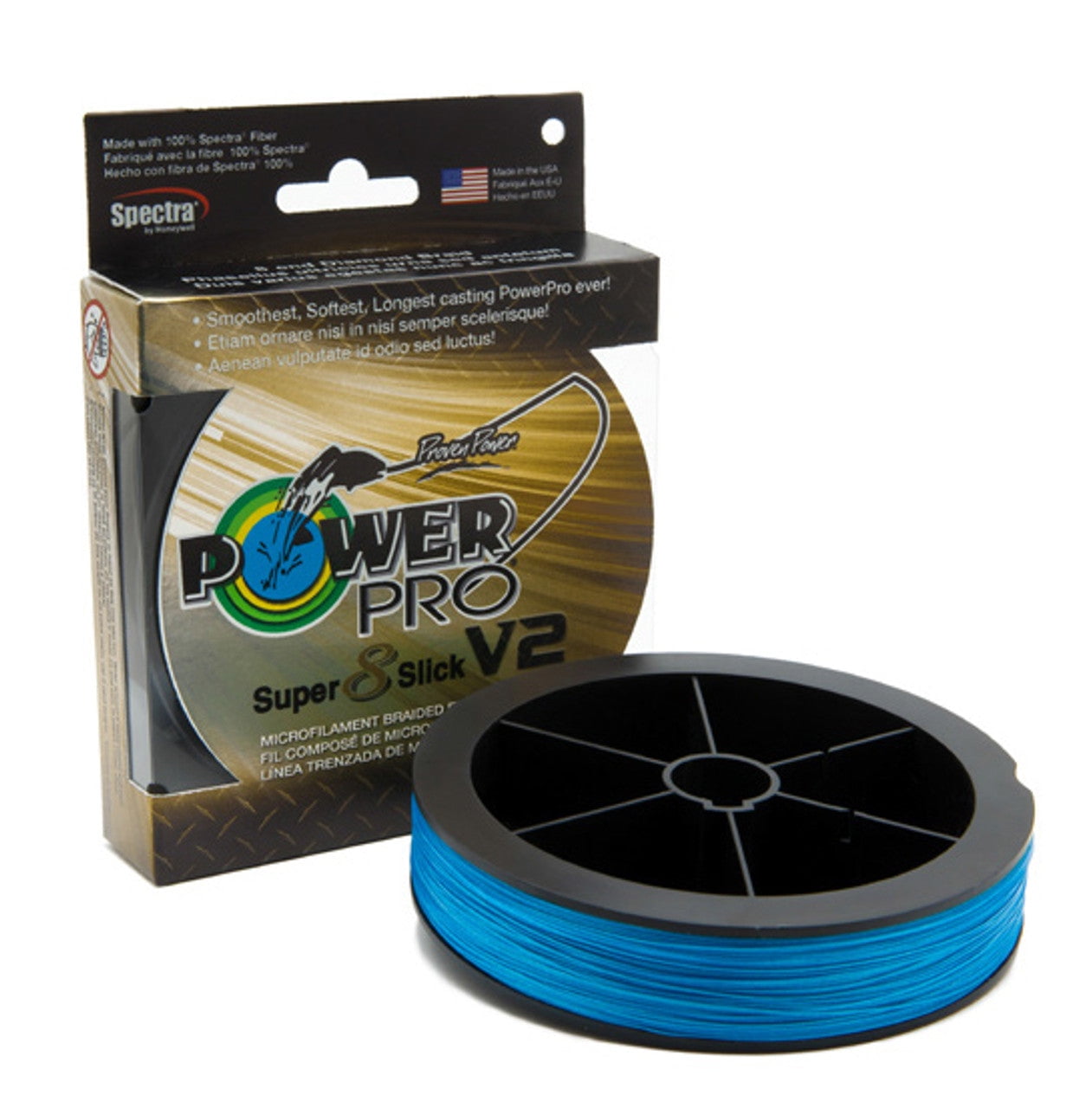 PowerPro Braided Fishing Line, Ppr Ssv2 30Lb 3000Yd Blue, [31500303000A ...