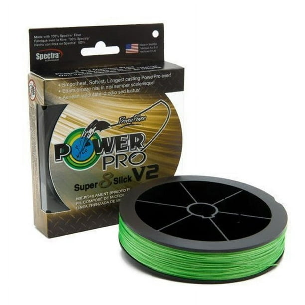 PowerPro Braided Fishing Line, Ppr Ssv2 40Lb 300Yd Aquagrn, [31500400300C] - Walmart Business ...
